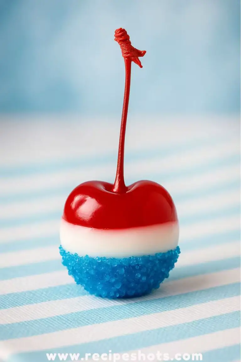 Boozy Cherry Bombs - RecipeShots