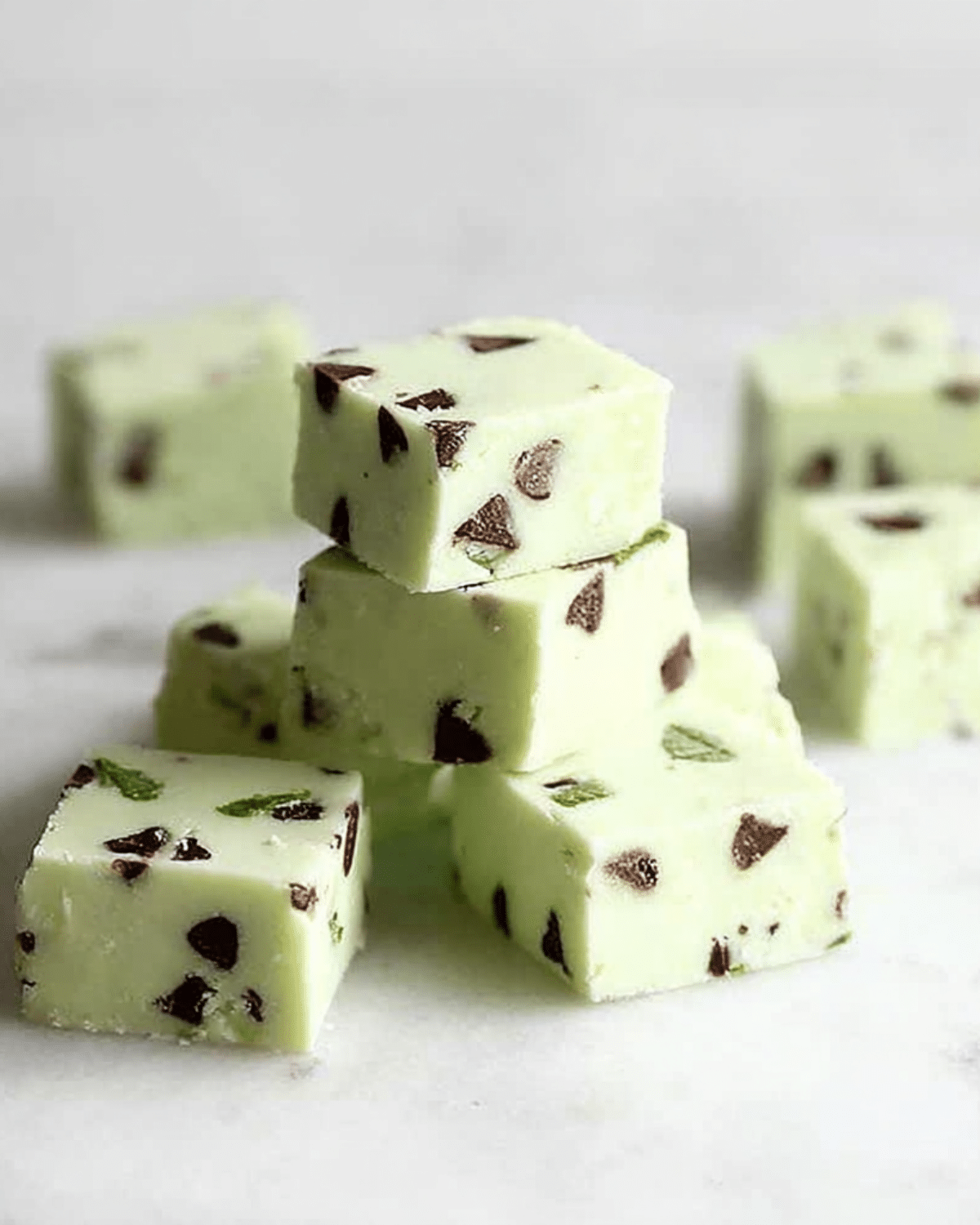 Mint Chocolate Chip Fudge Recipe – Best 3-Step Dessert