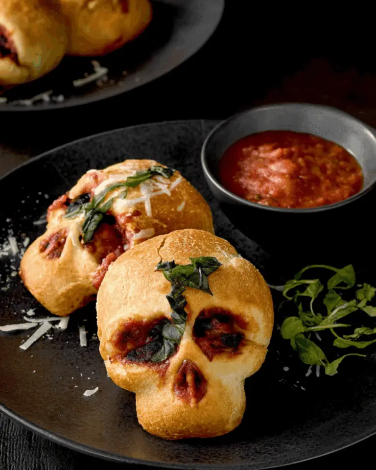 Pizza Skulls – The Best Halloween Snack You’ll Ever Bake