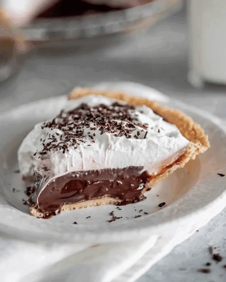 No-Bake Chocolate Pudding Pie – Best 5-Ingredient Dessert