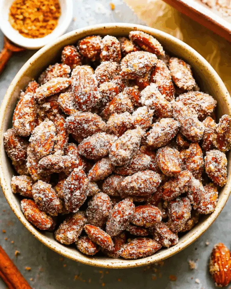 Crunchy Candied Almonds – The Best 6-Ingredient Snack Recipe