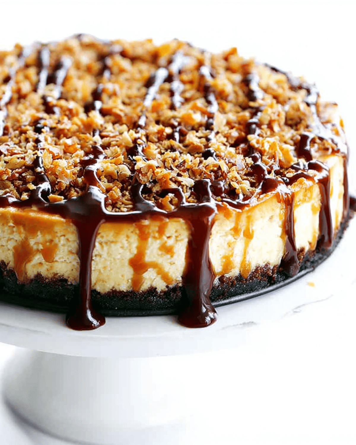 Samoa Cheesecake – The Best Caramel Coconut Dessert 2026