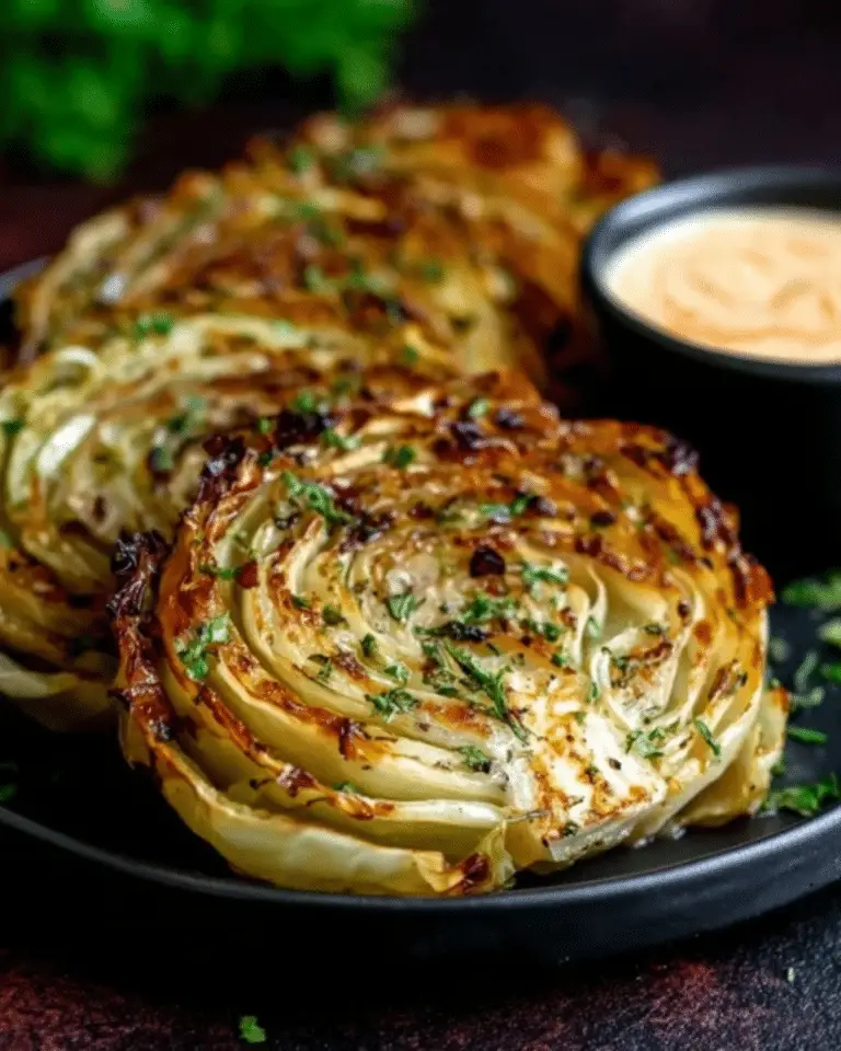 Oven Roasted Garlic Cabbage Steaks – The Best Easy Oven Recipe